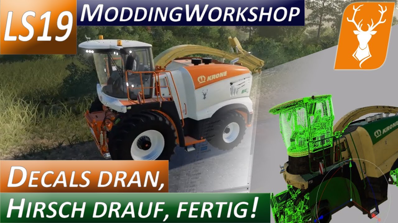 LS19 Modding Workshop - Tutorial für Anfänger - 🅱🅸🅶🆇 mit Adstrips ...