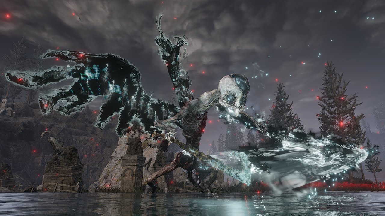 DEATH RITE BIRD (Consecrated Snowfield) Elden Ring - YouTube