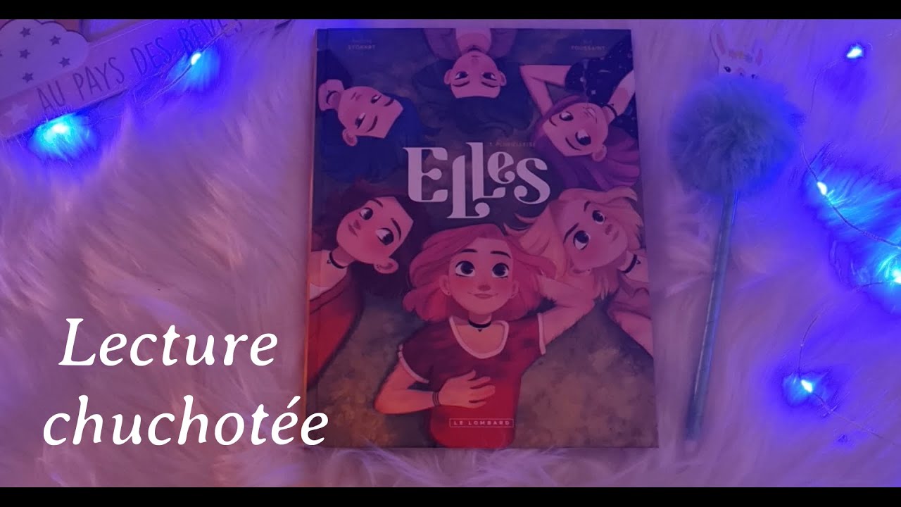 ASMR | ELLES Tome 3 💤 Lecture relaxante - YouTube