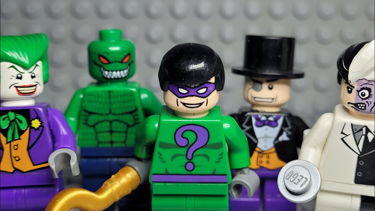 The Riddler's Reveal | LEGO Stop motion - YouTube