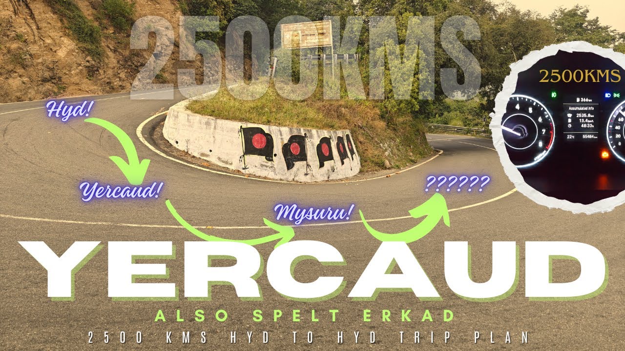 Yercaud Trip Plan Hyd to Hyd 2 5K Trip - YouTube