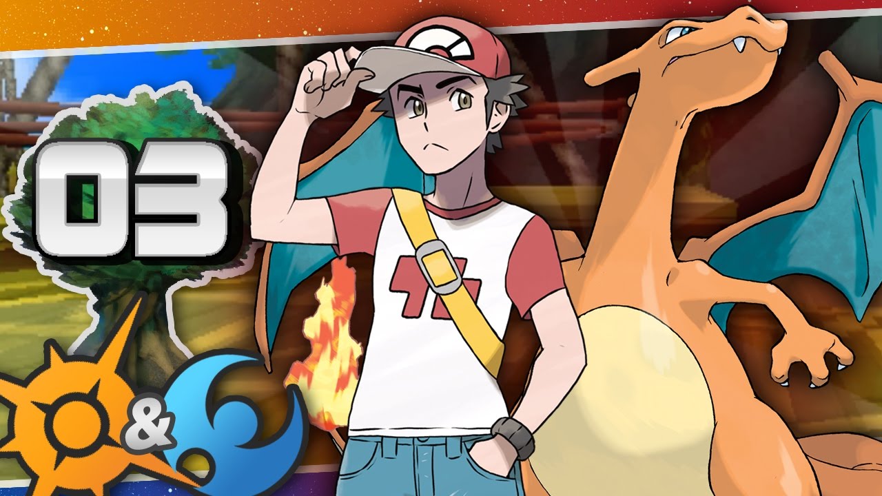 Pokémon Sun and Moon Battle Tree #03 | Battle Legend Red! - YouTube