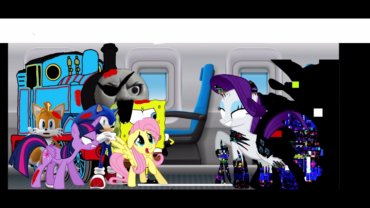 Fnf Thomas, Sonic, Tails, Fluttershy, Twilight sparkle vs The ...