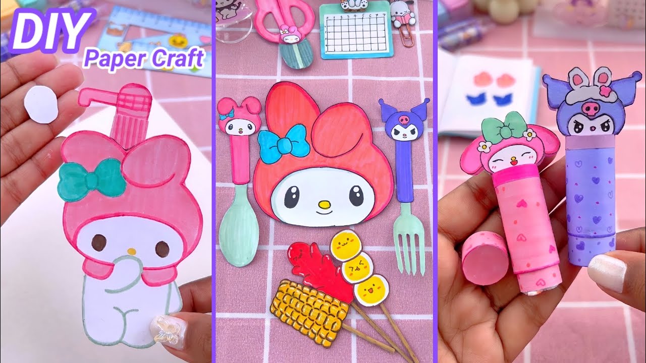 Easy Craft Ideas / DIY Miniature Crafts Idea / mini craft / school ...