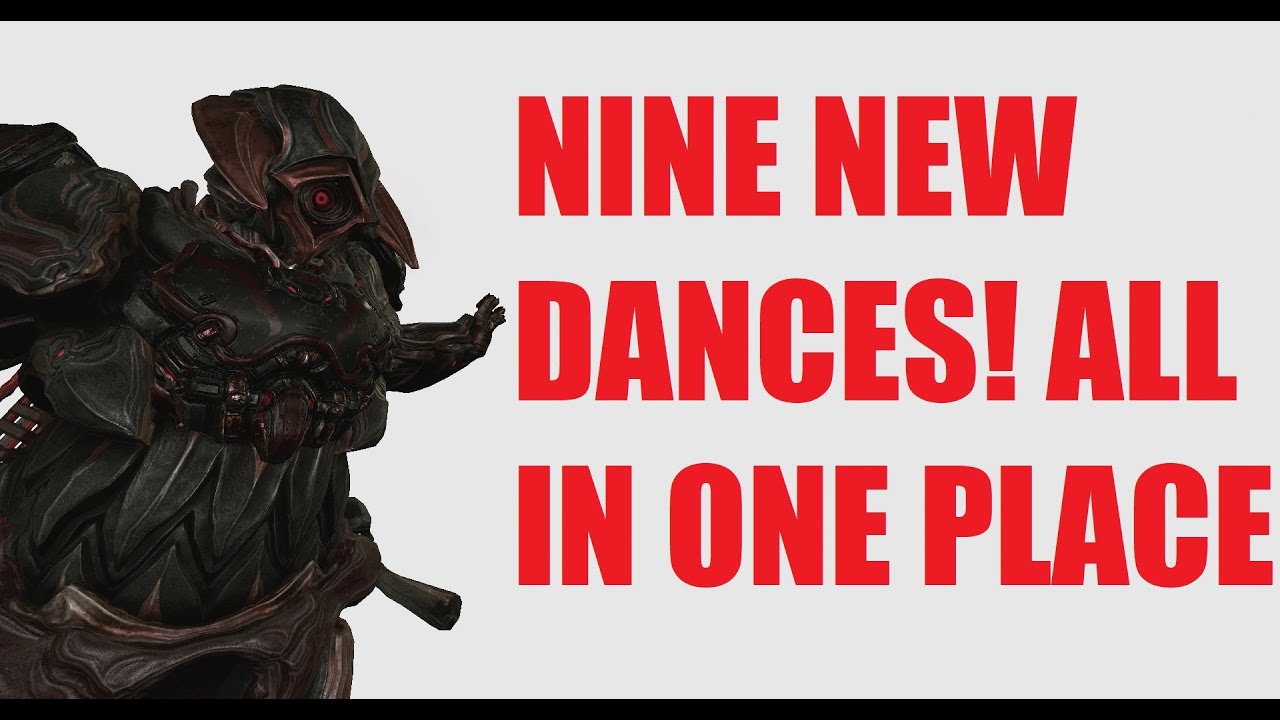 [WARFRAME] All New Dance Emotes Added With Octavia Prime! - YouTube