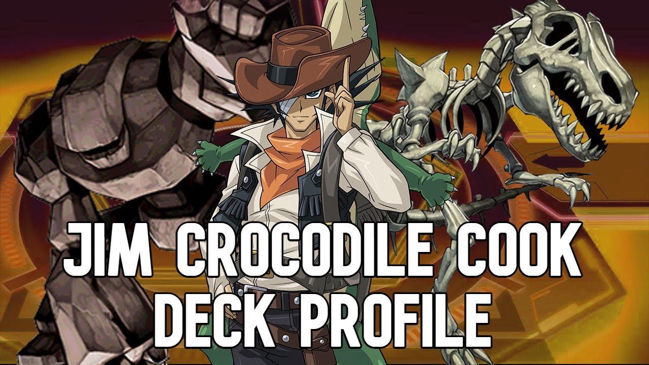 (Yu-Gi-Oh! GX) 40 Card Jim Crocodile Cook Deck Profile - YouTube