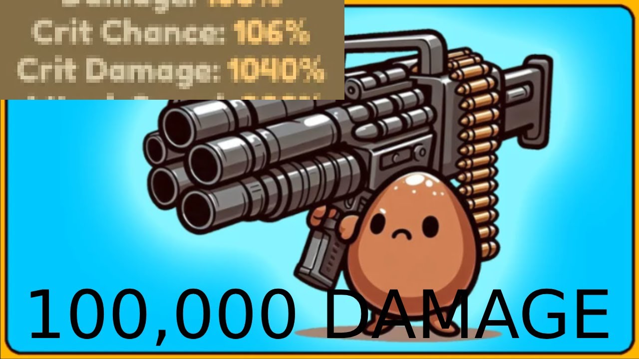 100,000 DAMAGE CRIT BUILD IN TOO MANY WEAPONS ROBLOX - YouTube