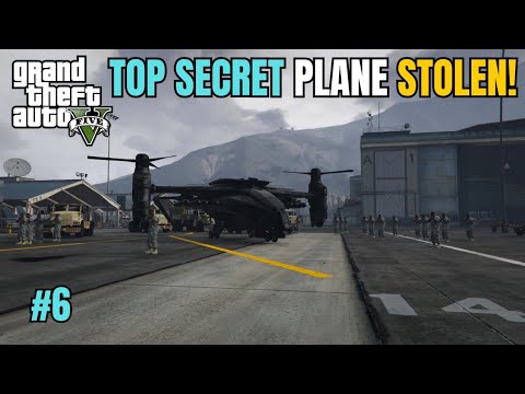 STEALING THE MOST DANGEROUS MILITARY PLANE | GTA V 🔥 | #6 | VAMPIRE  KS  GAMING 