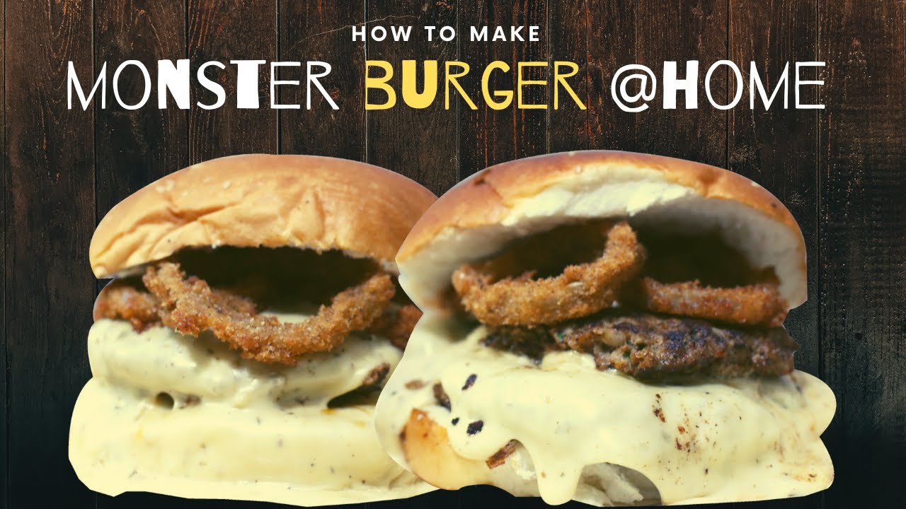 Monster Beef Burgers | Restaurant Style Beef Burgers by FOOD SEDUCTIONS ...