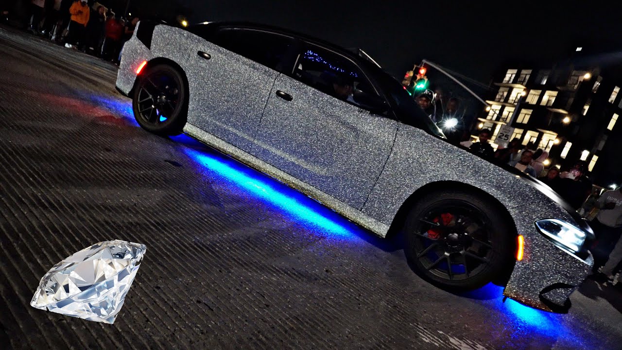 1 of 1 DIAMOND WRAP! Dodge Charger SRT - YouTube