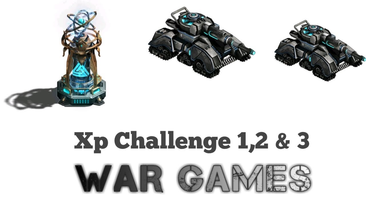 War Commander War Games Xp Challenge 1,2 And 3 | Free Repair Way - YouTube