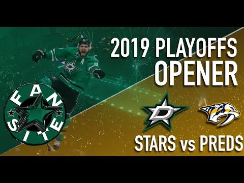 Dallas Stars Playoff Opener 2019 - YouTube