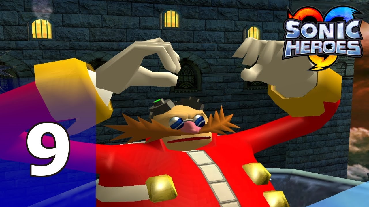 Nothing's scarier than Eggman's mustache - Sonic Heroes - YouTube