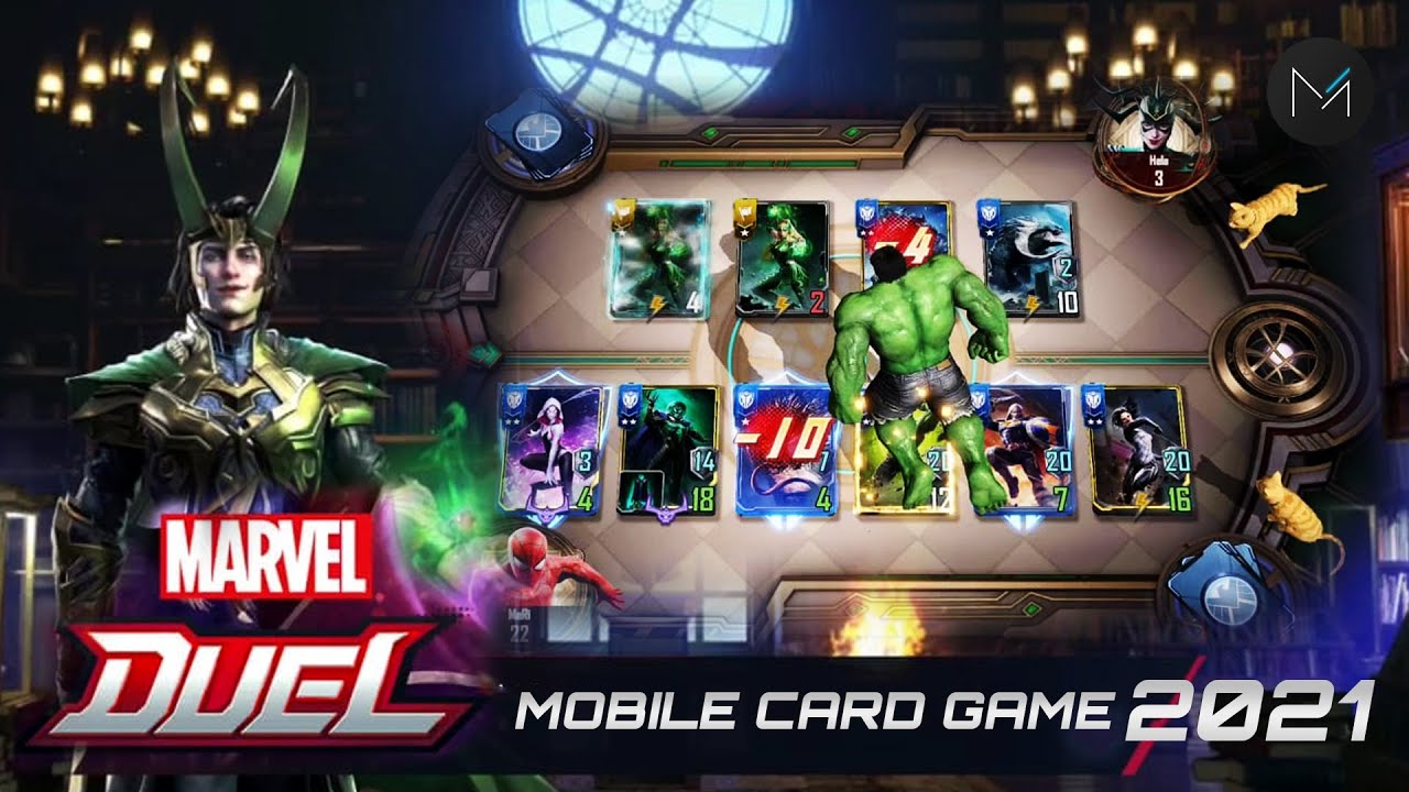 Marvel Duel Gameplay (Mobile Card Game) - YouTube