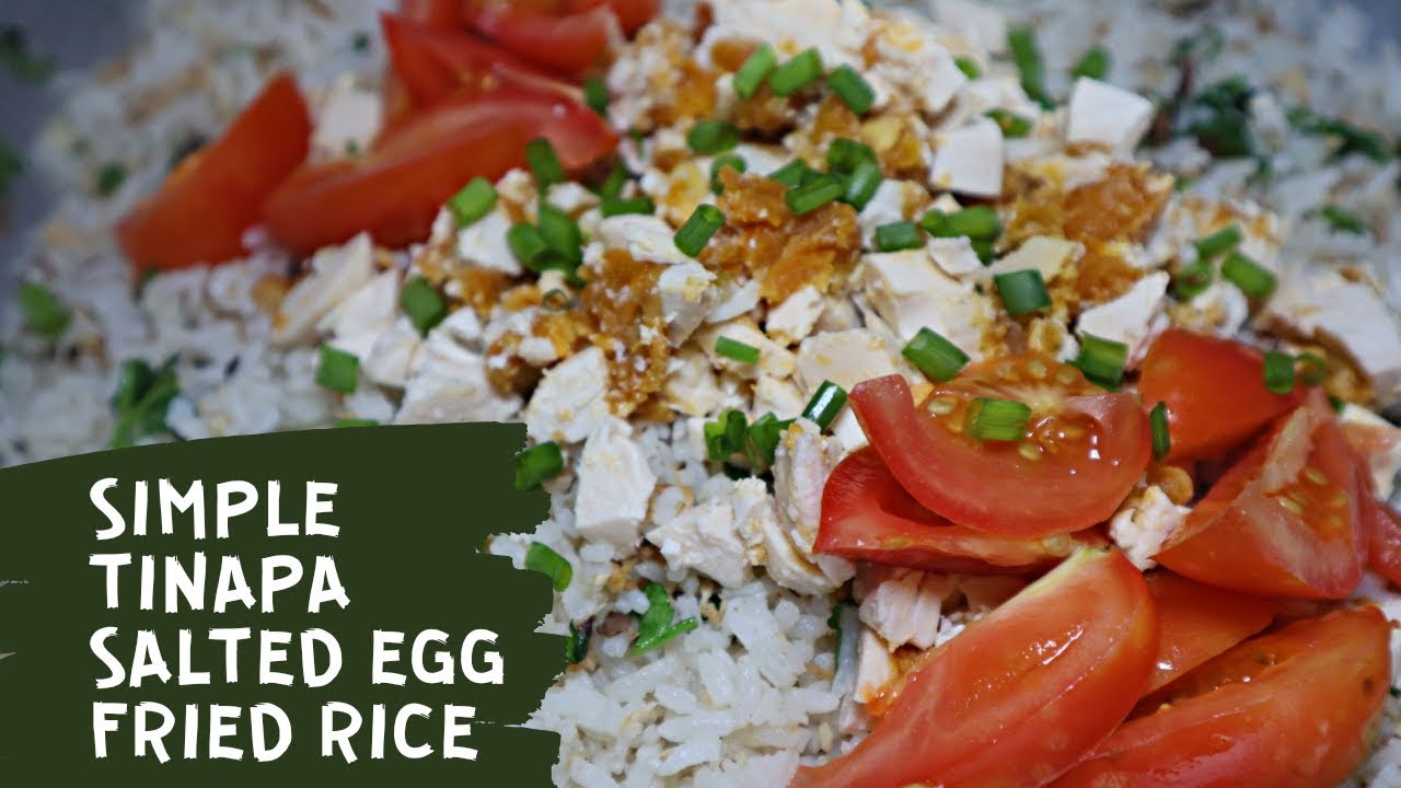 SIMPLE TINAPA FRIED RICE WITH SALTED EGG RECIPE | The Crying Kitchen ...
