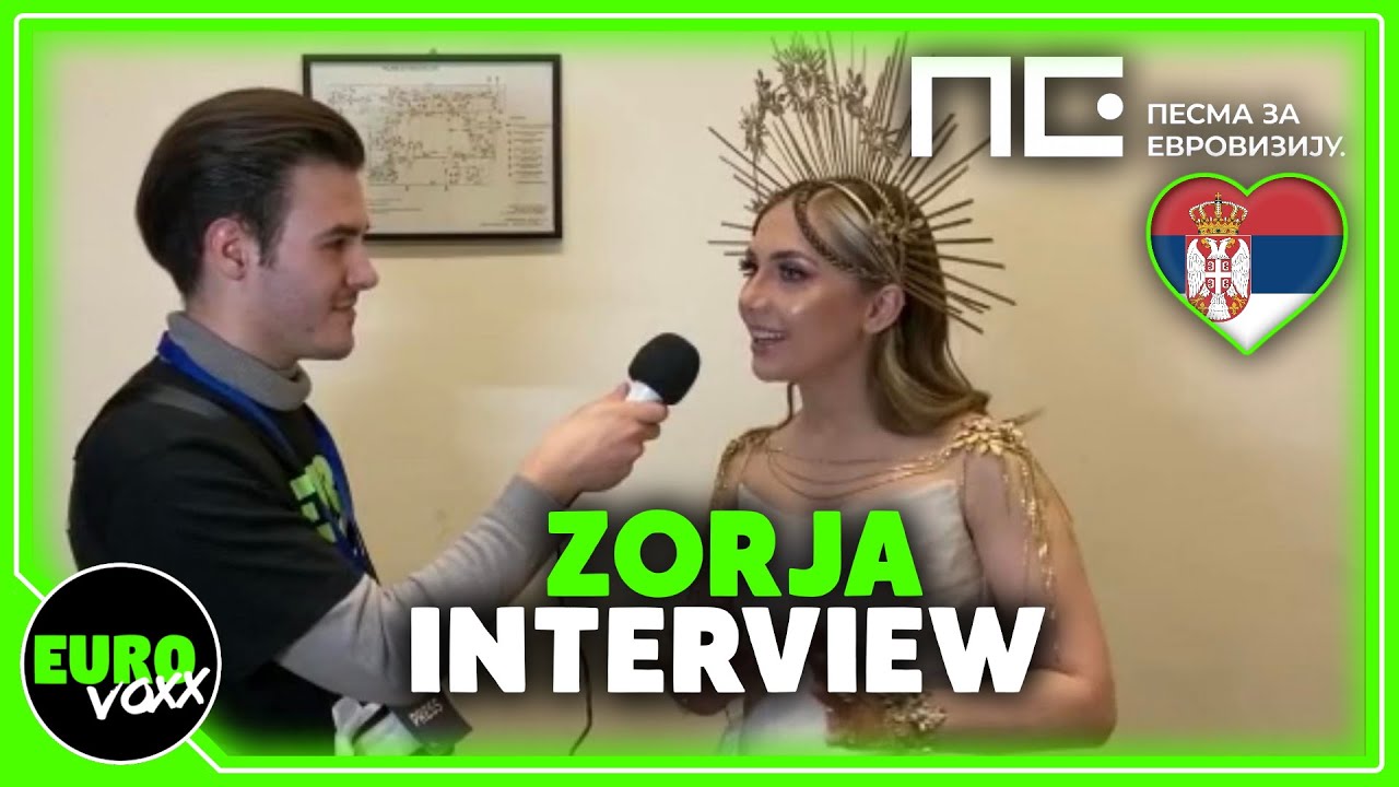 Zorja - 'Zorja' (INTERVIEW) // Pesma za Evroviziju 2022 // Serbia ...