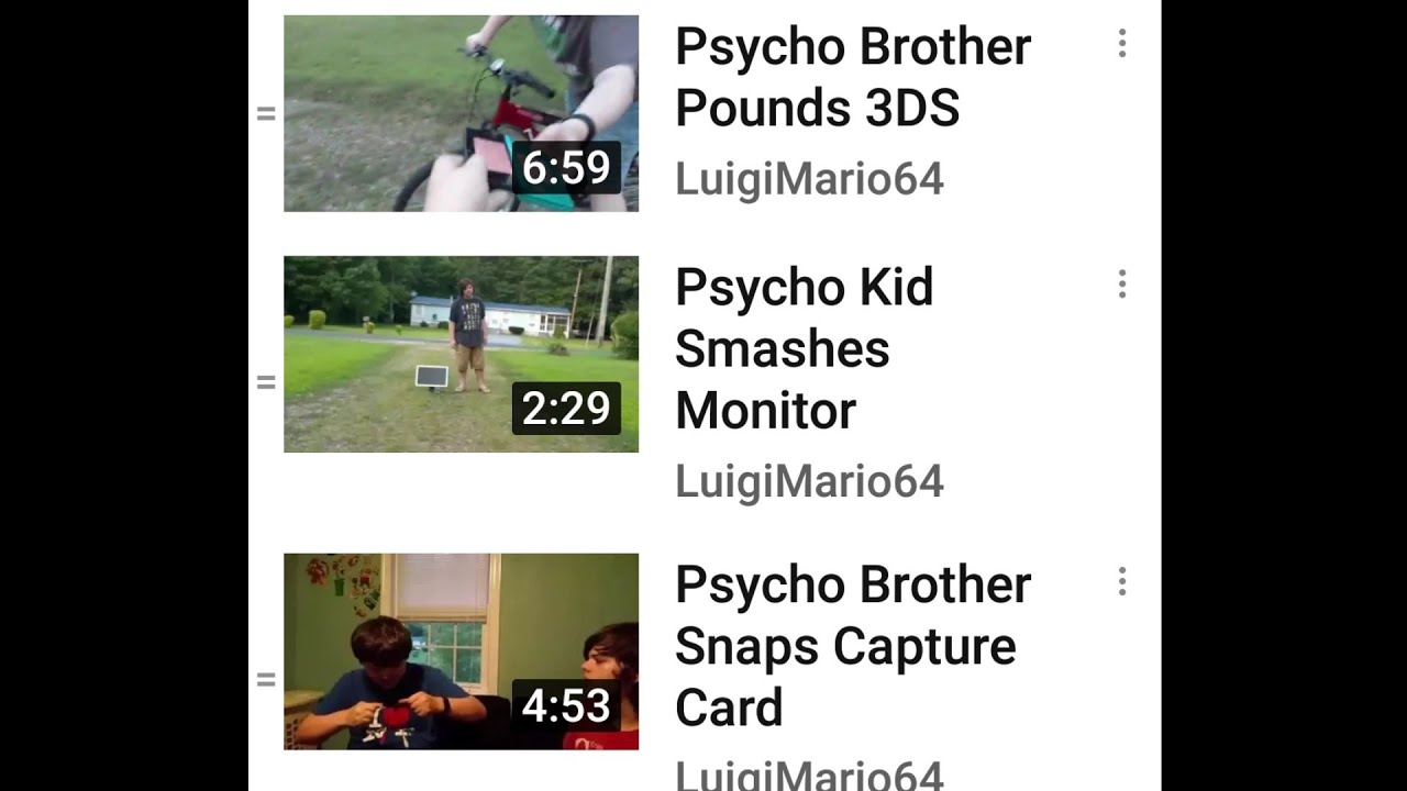 The First Three Psycho Videos- Behind The Scenes 1 - YouTube