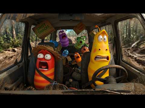 Larva Movie 2026: Yellow Drives Crazy While Red Freaks Out on a Wild Mountain Ride! 😱🚗🔥