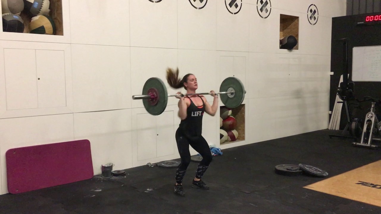 Reset Power Clean + Power Jerk: 40 x 15 reps by Jacqueline Dahlstrøm ...