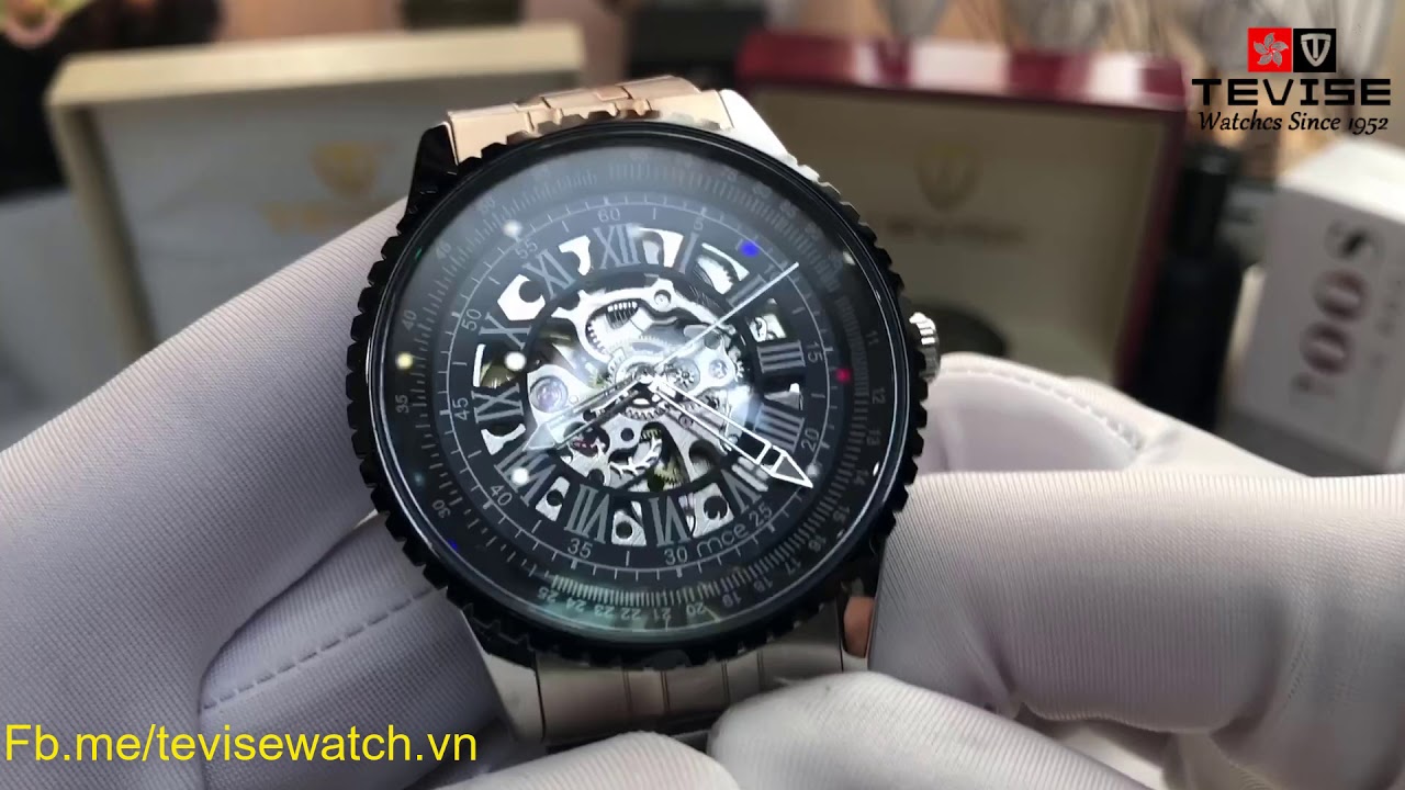 REVIEW ĐỒNG HỒ CƠ MCE ( MCE 3 ) - TEVISE WATCH - YouTube
