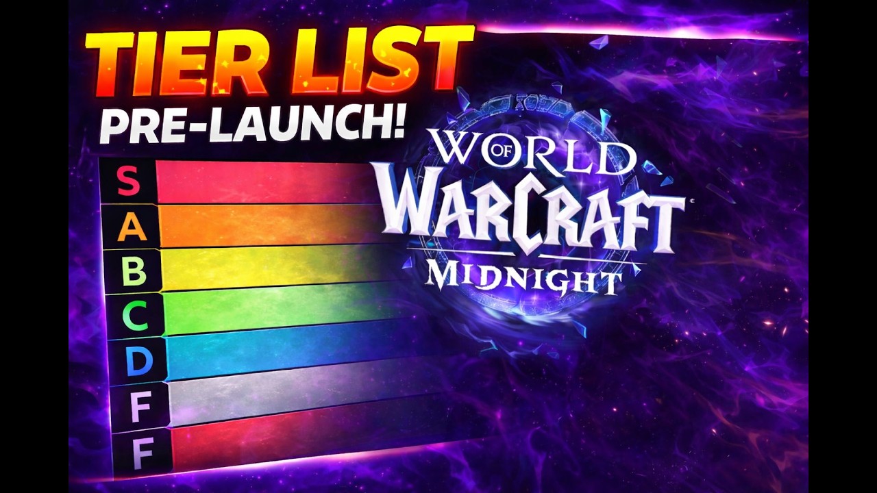 Midnight M+ LAUNCH Tier List | Final Changes Are In! - YouTube