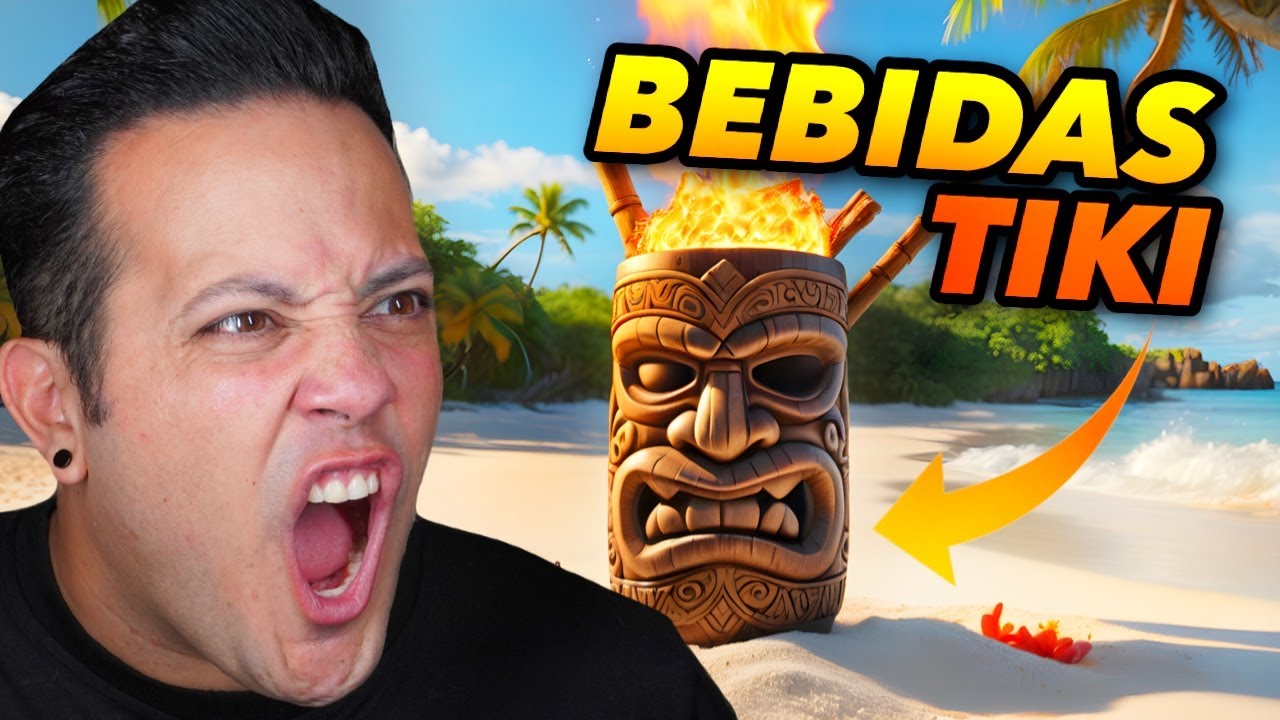 🌺 ¿Qué es tiki? 🗿 Como CREAR las MEJORES BEBIDAS tropicales! 🍹 - YouTube