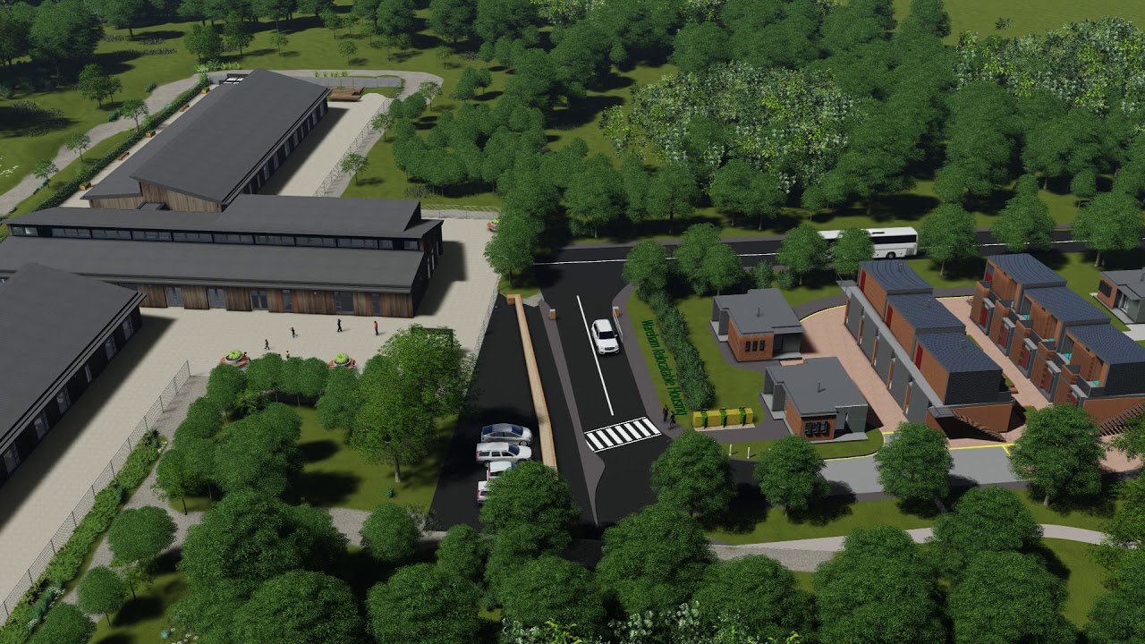 Baseline School design 3D animation - YouTube