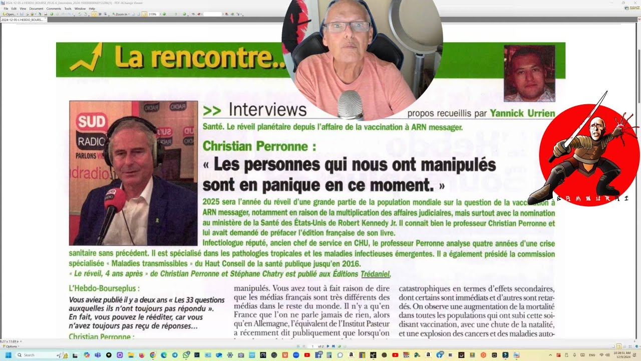 Covid, Vaccin, Spike! Reponses et conseils du Pr. Christian Perronne ...