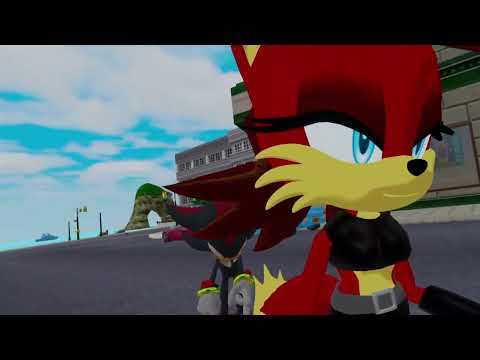 Rogue Meets Movie Shadow and Movie Sonic In VRChat - YouTube
