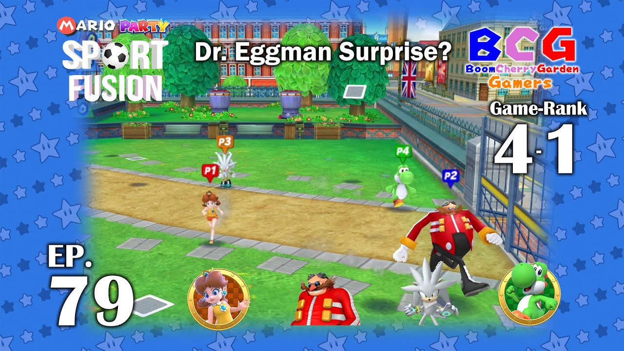 Mario Party Sport Fusion EP 79 - Captain MD 4 Game 4 - Daisy-Dr. Eggman ...