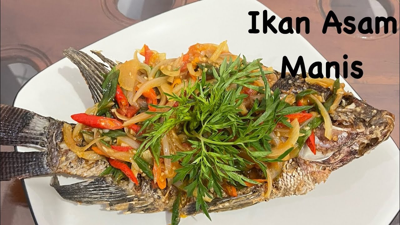 Resep IKAN SAOS ASAM MANIS YANG MUDAH DAN ENAK - YouTube
