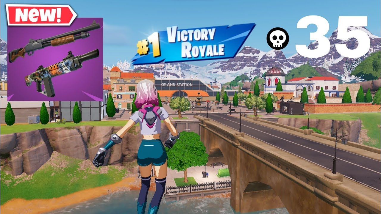 Fortnite Zero Build 35 ELIMINATION Solo vs Squads Win Full Gameplay ...