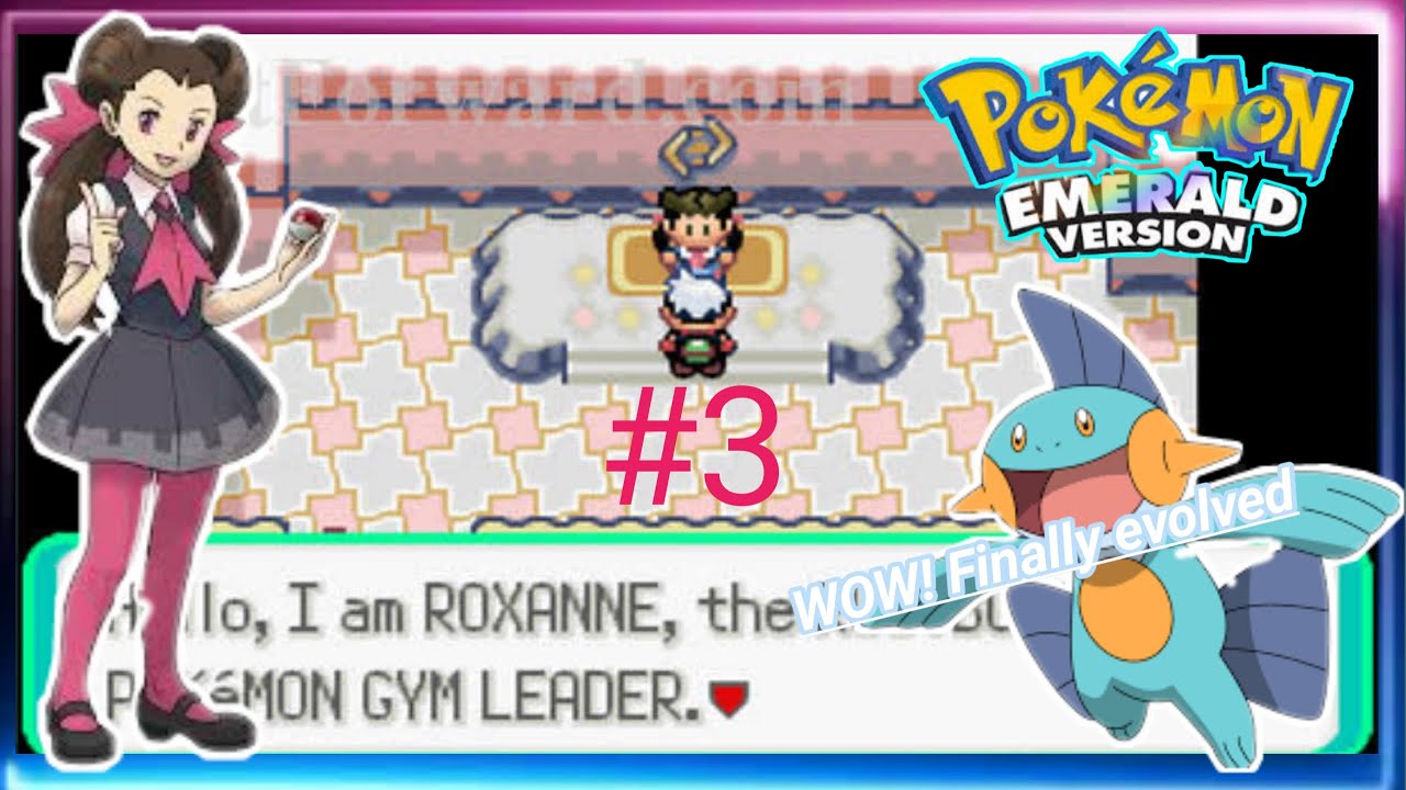 Let's play Pokemon emerald – Part 03 - challenging the gym leader ...