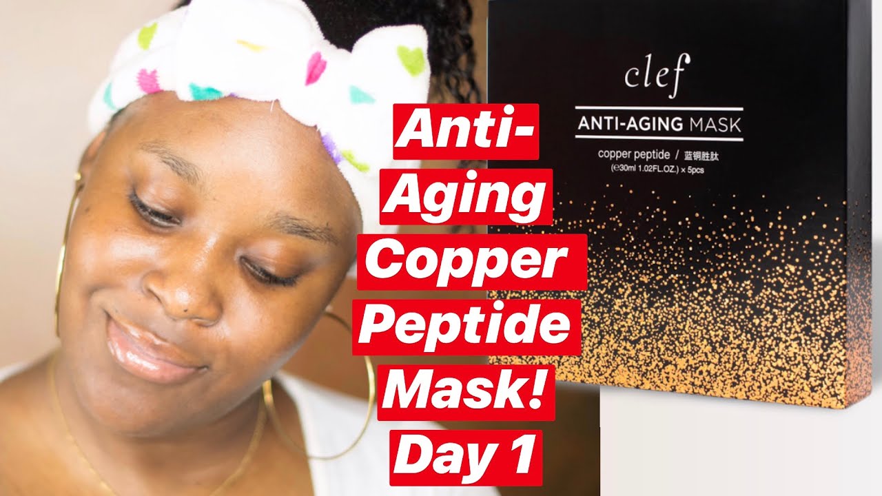 ANTI- AGING COPPER PEPTIDE MASK BY CLEF SKINCARE (CLEAN & EFFECTIVE ...