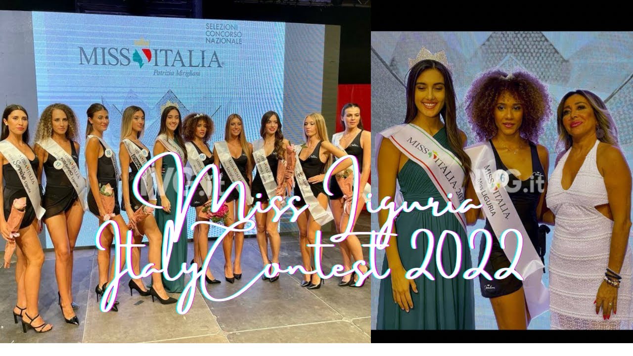 Miss Liguria Italy 2022 contest @Loano Italy - YouTube
