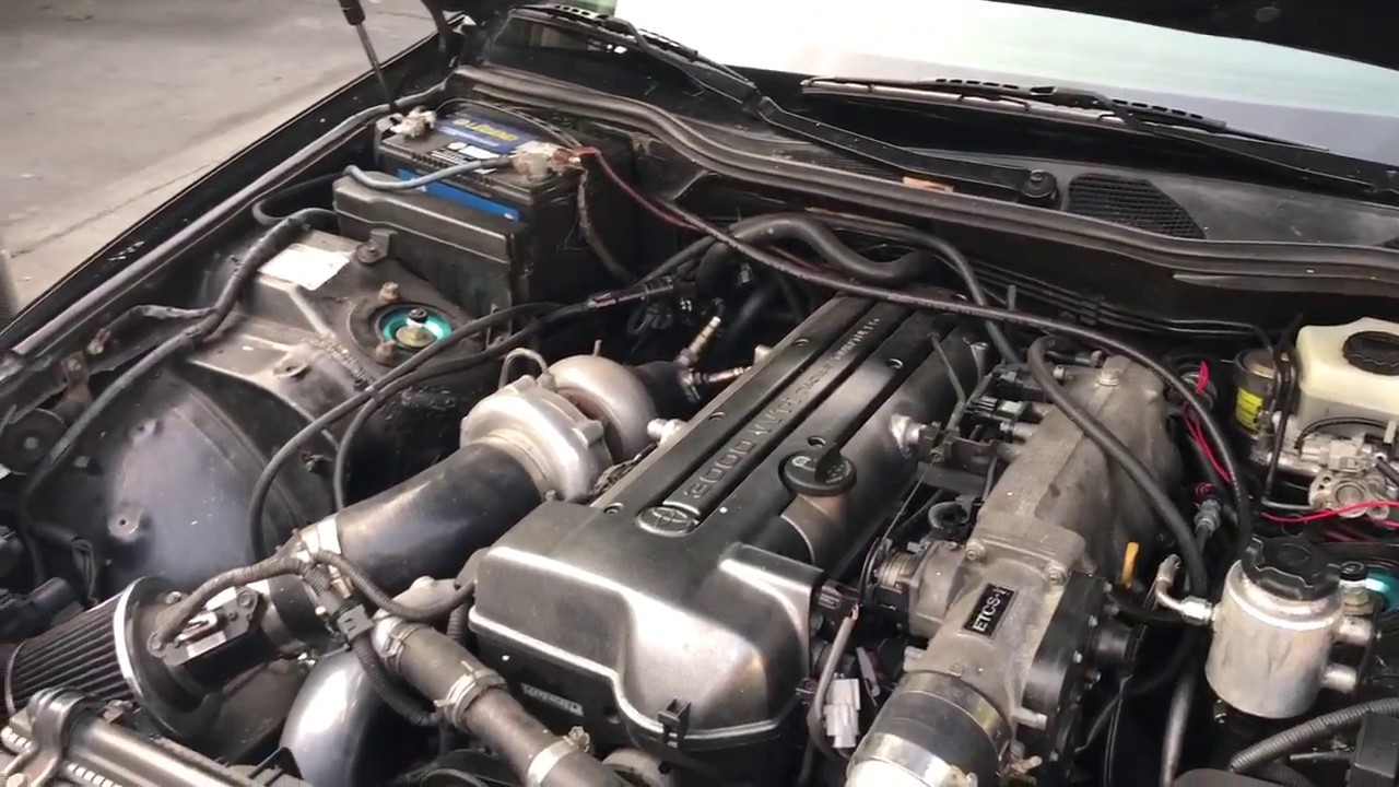 2001 Lexus GS 430 2jzgte walk around while running - YouTube