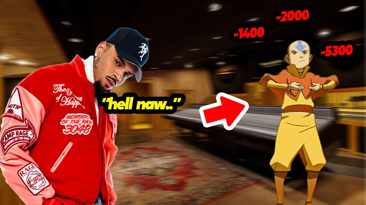Aang Tries to Rizz Up Chris Brown... - YouTube