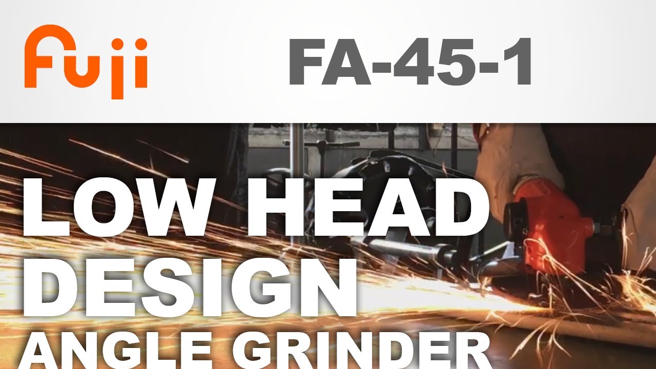 FA-45-1 Angle grinder in action - YouTube