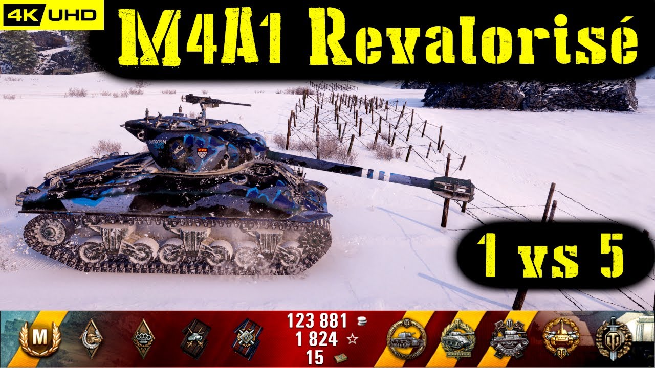 World of Tanks M4A1 Revalorisé Replay - 8 Kills 5.4K DMG(Patch 1.6.1 ...