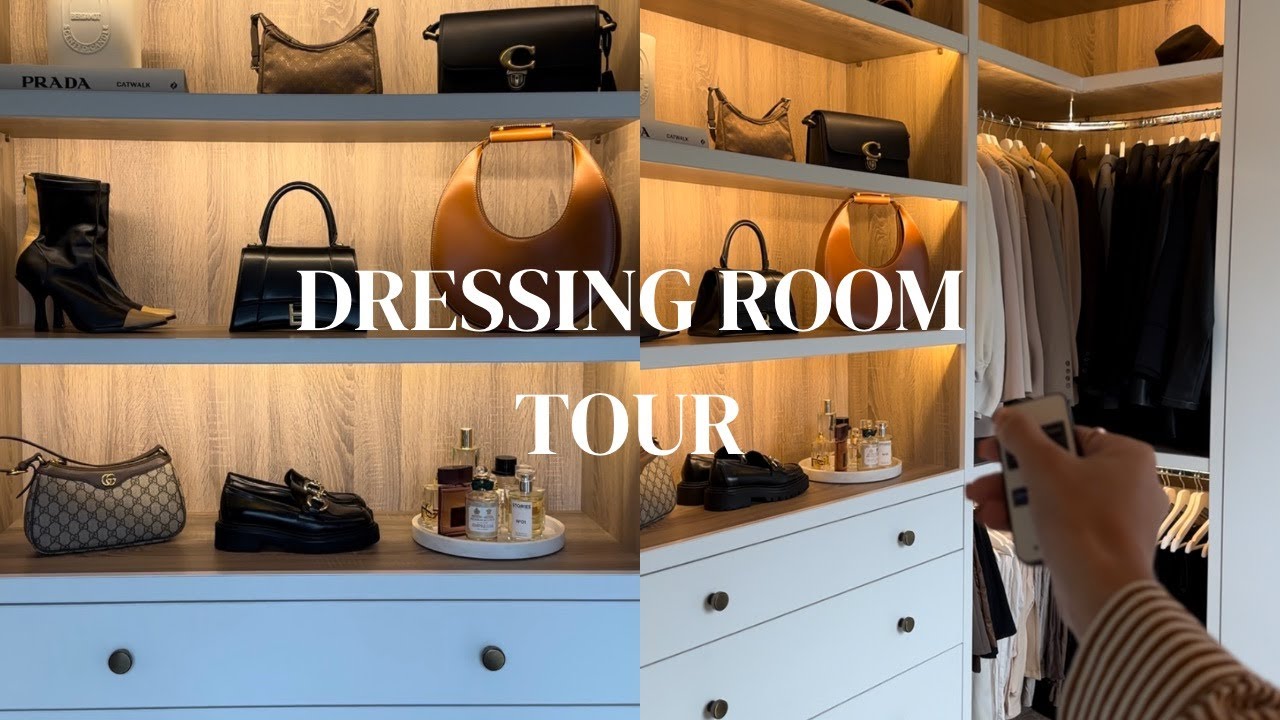 Dream Dressing Room Tour | Melissa Riddell - YouTube