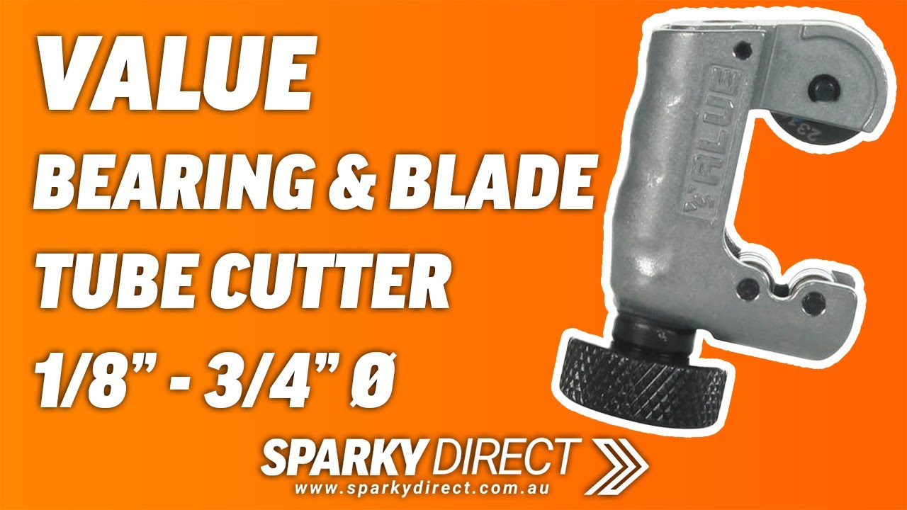 Value VTC-19 | Tube Cutter 1/8"- 3/4" - YouTube