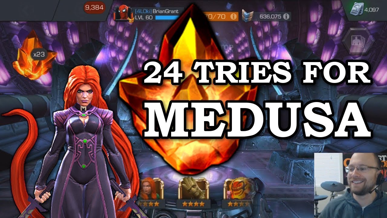 24x 4-Star Crystals + Maxing Signature Abilities | Marvel Contest of ...