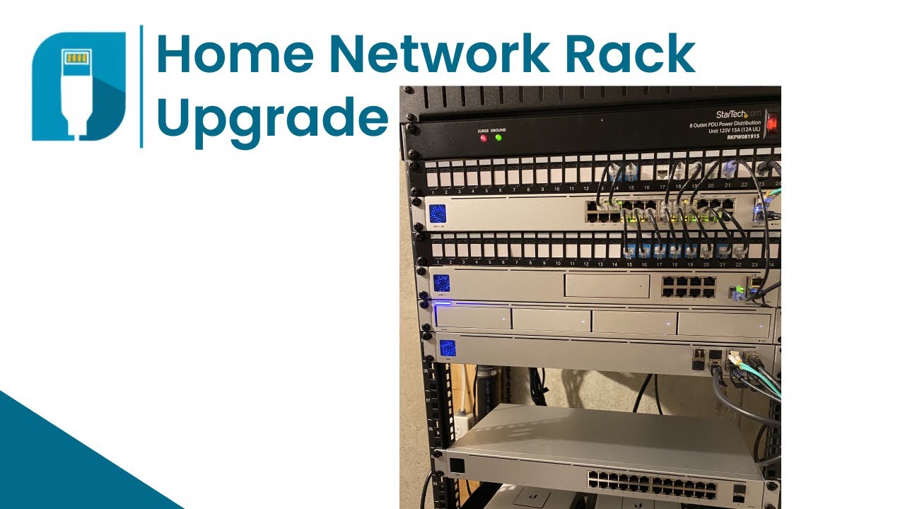 Home Network Rack Upgrade - YouTube