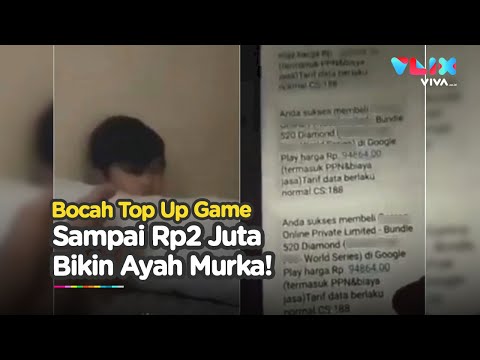 Pelajaran buat Ortu! Bocah Top Up Voucher Game Sampai Rp2 Juta