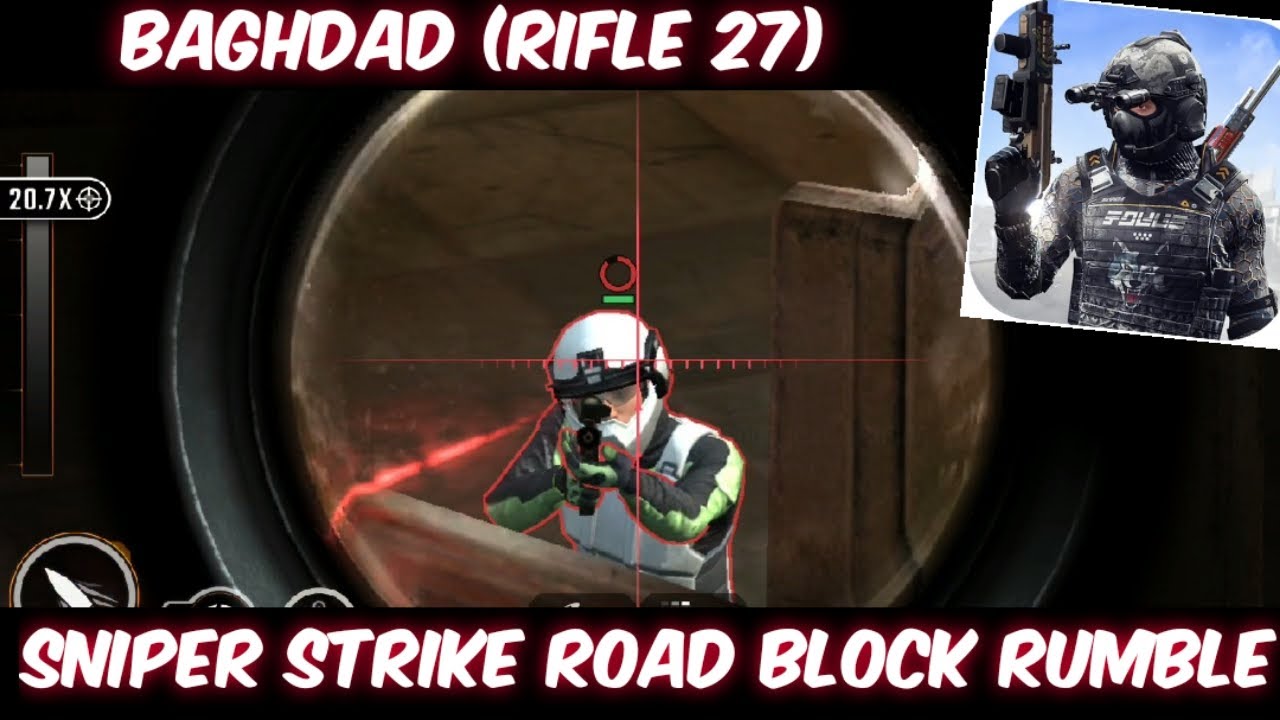 Sniper Strike Road Block Rumble Gameplay - Baghdad (android, iOS) - YouTube