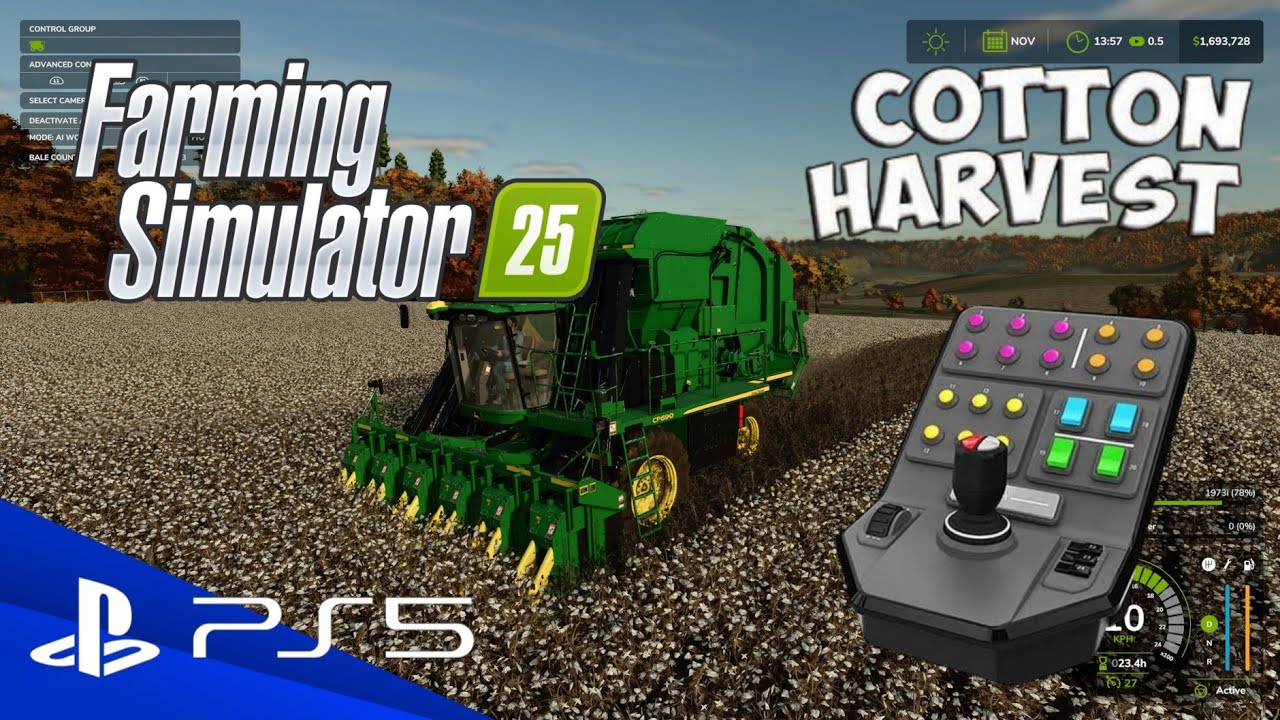 [Part 19] LIVE 🟢| 🇵🇭 Farming Simulator 25 – Starting a Cotton Empire ...