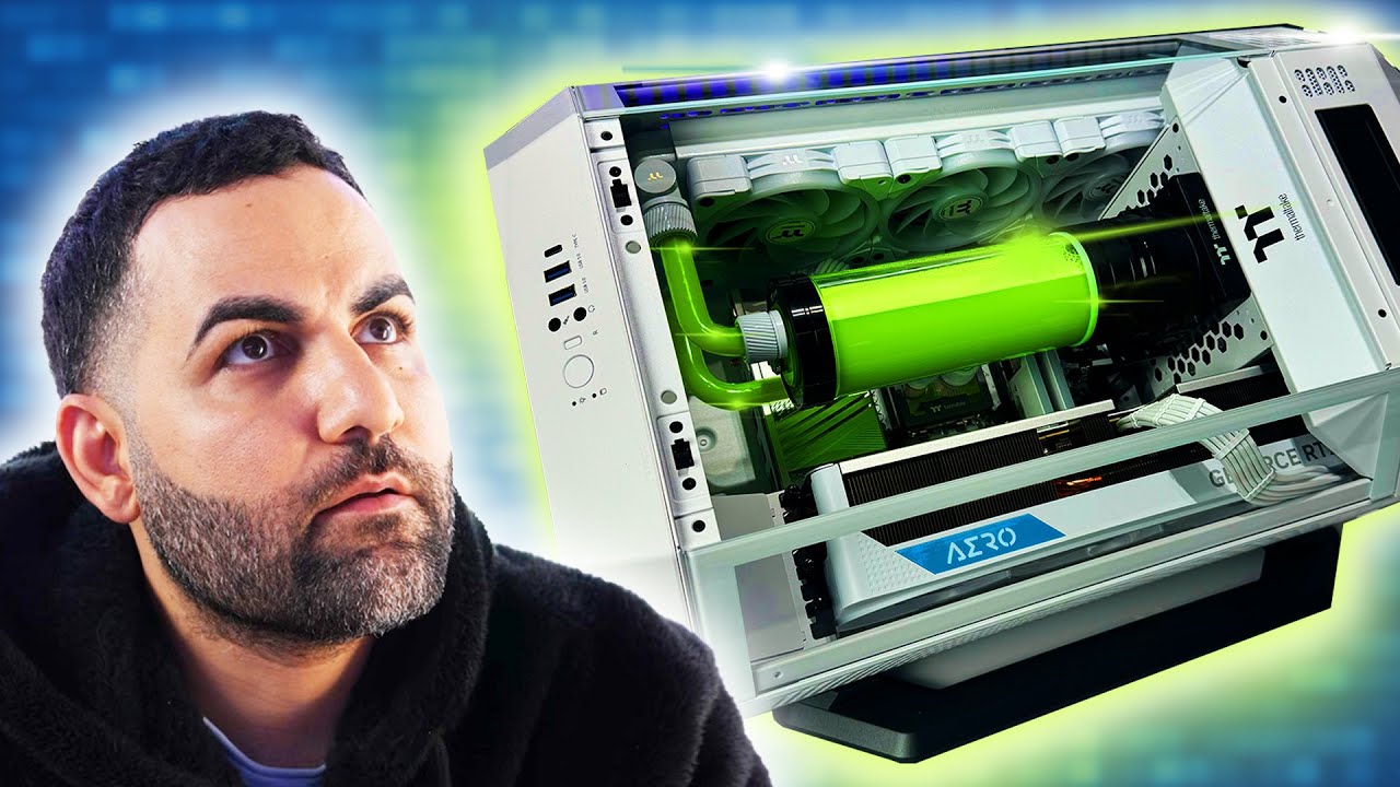 EPIC Water Cooled PC Build - Thermaltake Tower 300 (i9-14900KS + RTX ...