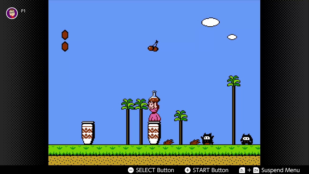 Zombie Plays Super Mario Bros. 2 - World 1 - YouTube