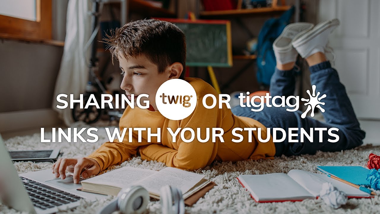 How to Share Twig and Tigtag Content With Your Students Via Links - YouTube