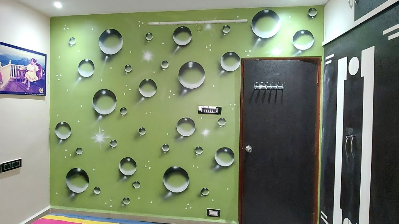 3D babules wall design// new wall design - YouTube